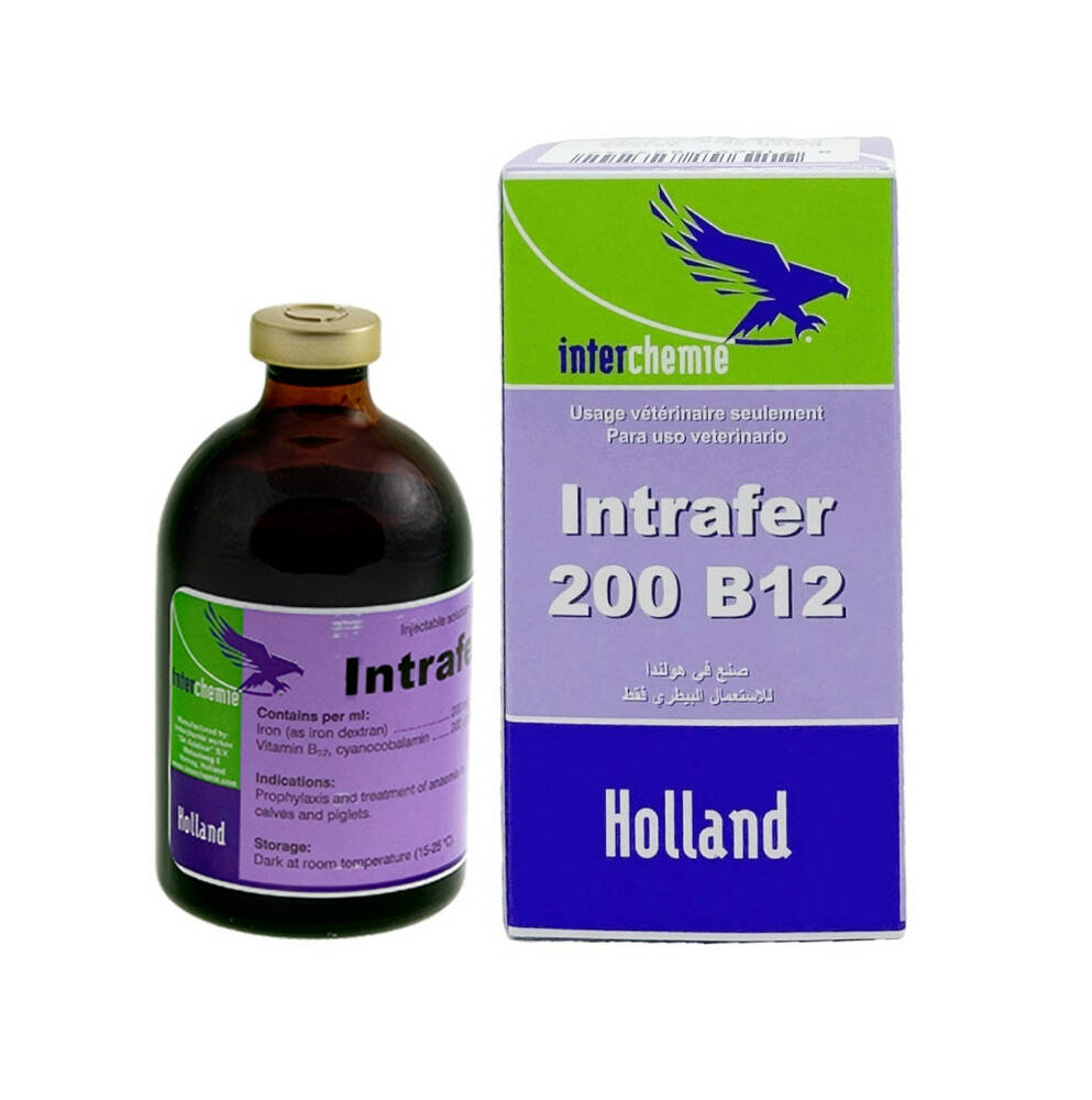 Купити Інтрафер (Intrafer) 200-B12 флакон 100 мл Interchemie Нідерланди ...